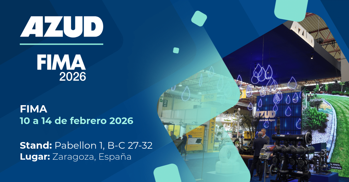 Schedule your meeting with AZUD during FIMA - AZUD